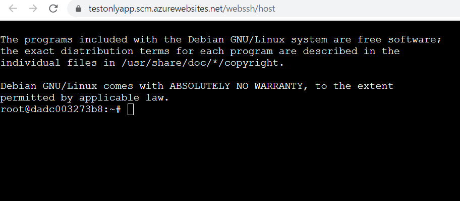 AppService(Web App for Containers)のはじめかたとSSHするまで #Docker - Qiita
