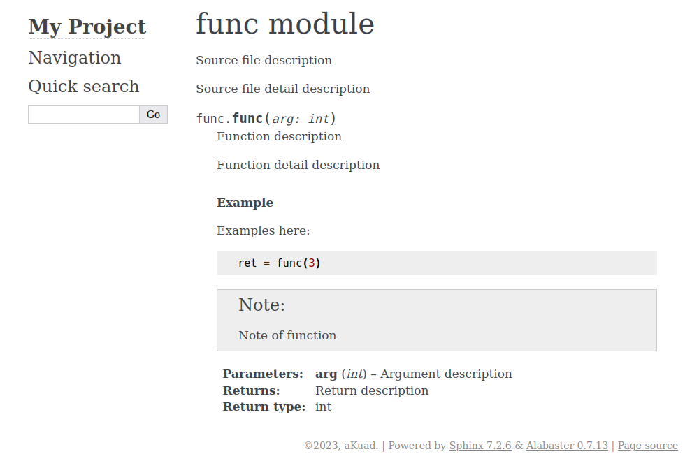 JSDoc/Doxygen/Docstring タグ 対応一覧 #Sphinx - Qiita