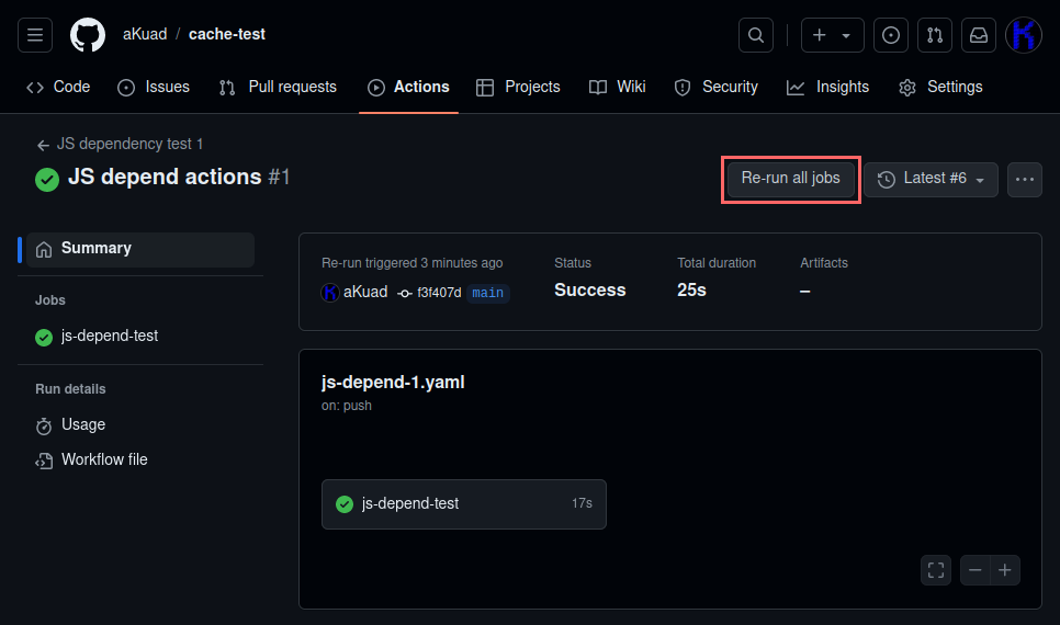 GitHub Action で npm ci 高速化のために cache を使ってみる実験ノート #Node.js - Qiita