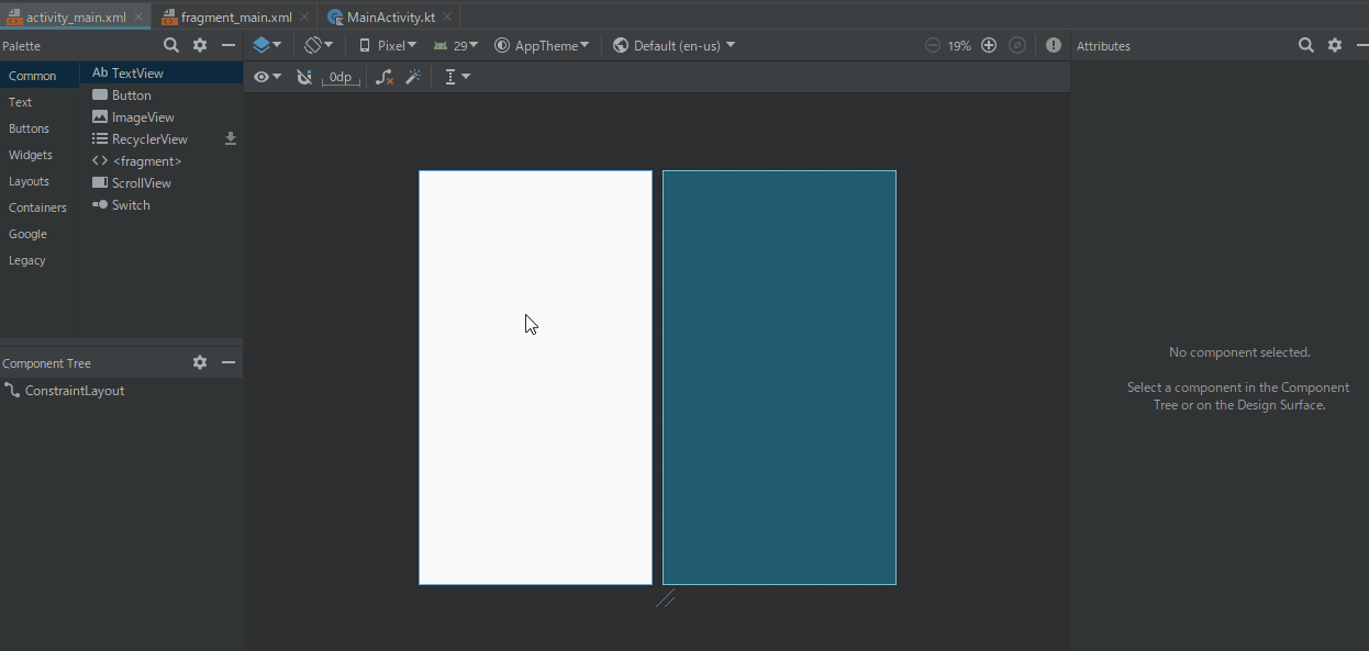 【Android Studio】Layout Editorを活用してレイアウトを作成する #AndroidStudio - Qiita