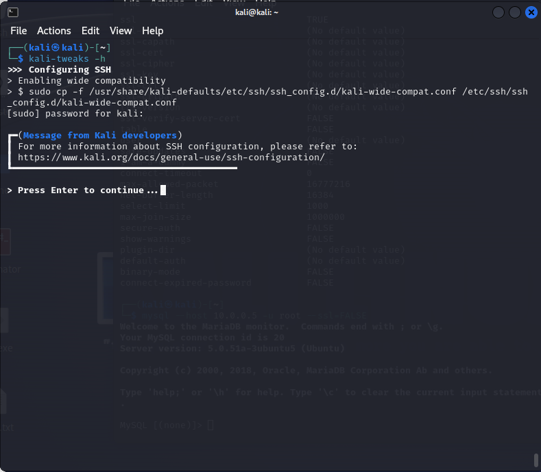 [ERROR] could not connect to ssh://x.x.x.x:22 - kex error : no match for method server host key ...