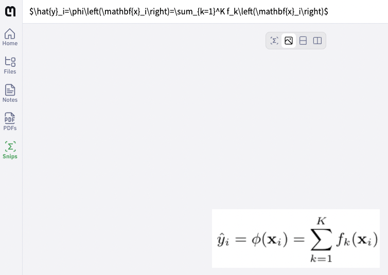 【Mathpix Snip】数式画像を爆速でLaTeX変換してNotionやQiitaに書く方法 #Markdown - Qiita