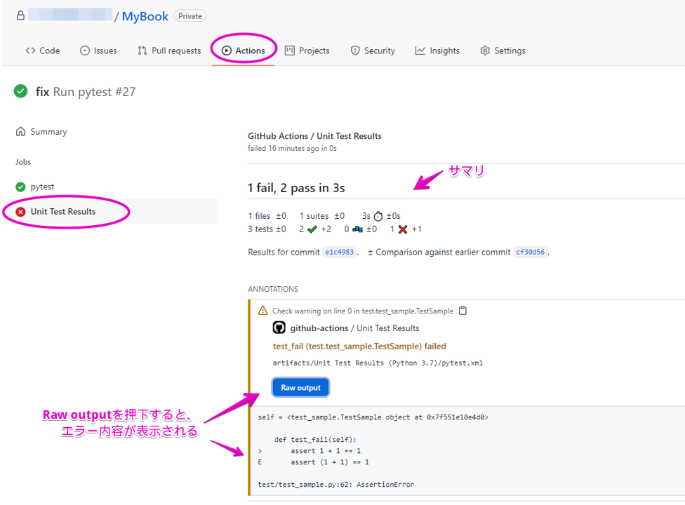 GitHub Actionsを用いた自動テストの実行と結果集計 #GitHubActions - Qiita
