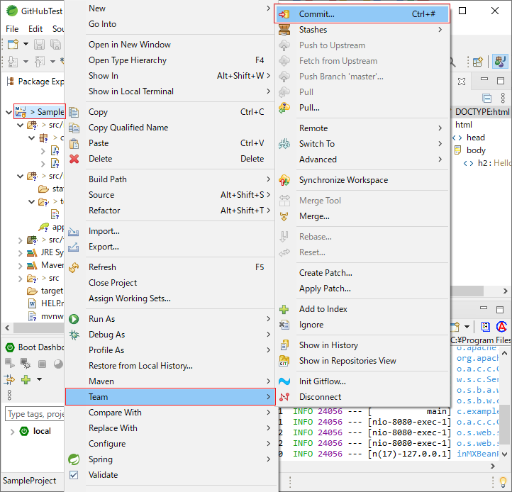 【初心者向け】Spring Tool Suite から GitHub に Push する手順（Windows） #spring - Qiita