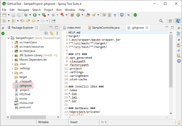 【初心者向け】Spring Tool Suite から GitHub に Push する手順（Windows） #spring - Qiita