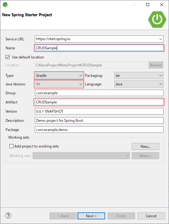 【初心者】Spring Boot で骨組みだけの CRUD アプリを作ってデータの流れを確認する #Java - Qiita