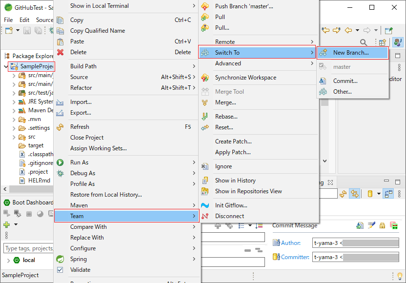 【初心者向け】Spring Tool Suite から GitHub に Push する手順（Windows） #spring - Qiita