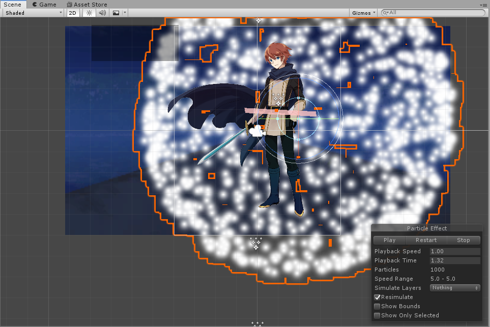 Unityのparticle Systemを使って魔法っぽいエフェクトを作る Unity Qiita