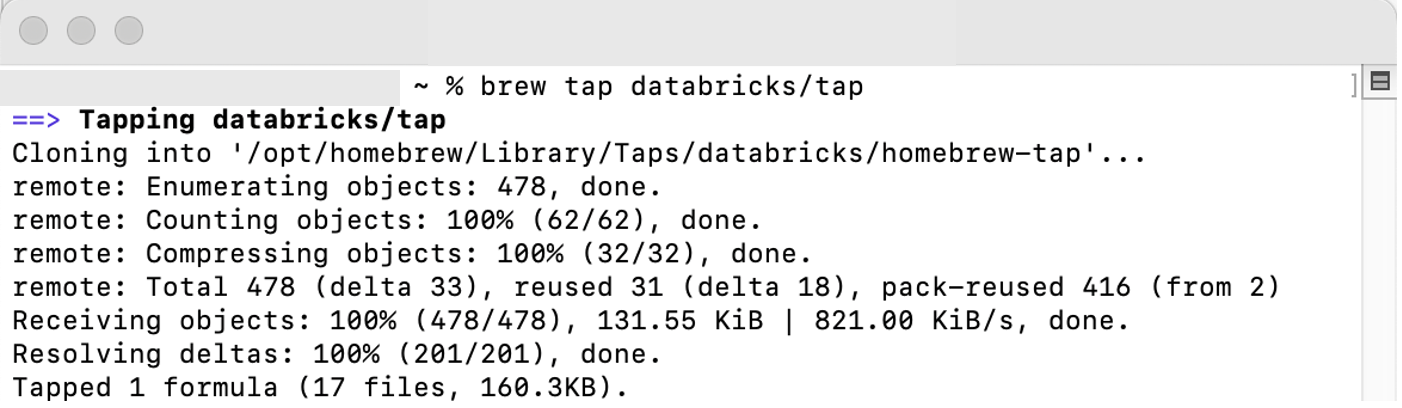DatabricksのCLIをインストールしてプロファイルを構成してみた(Mac OS) #CICD - Qiita