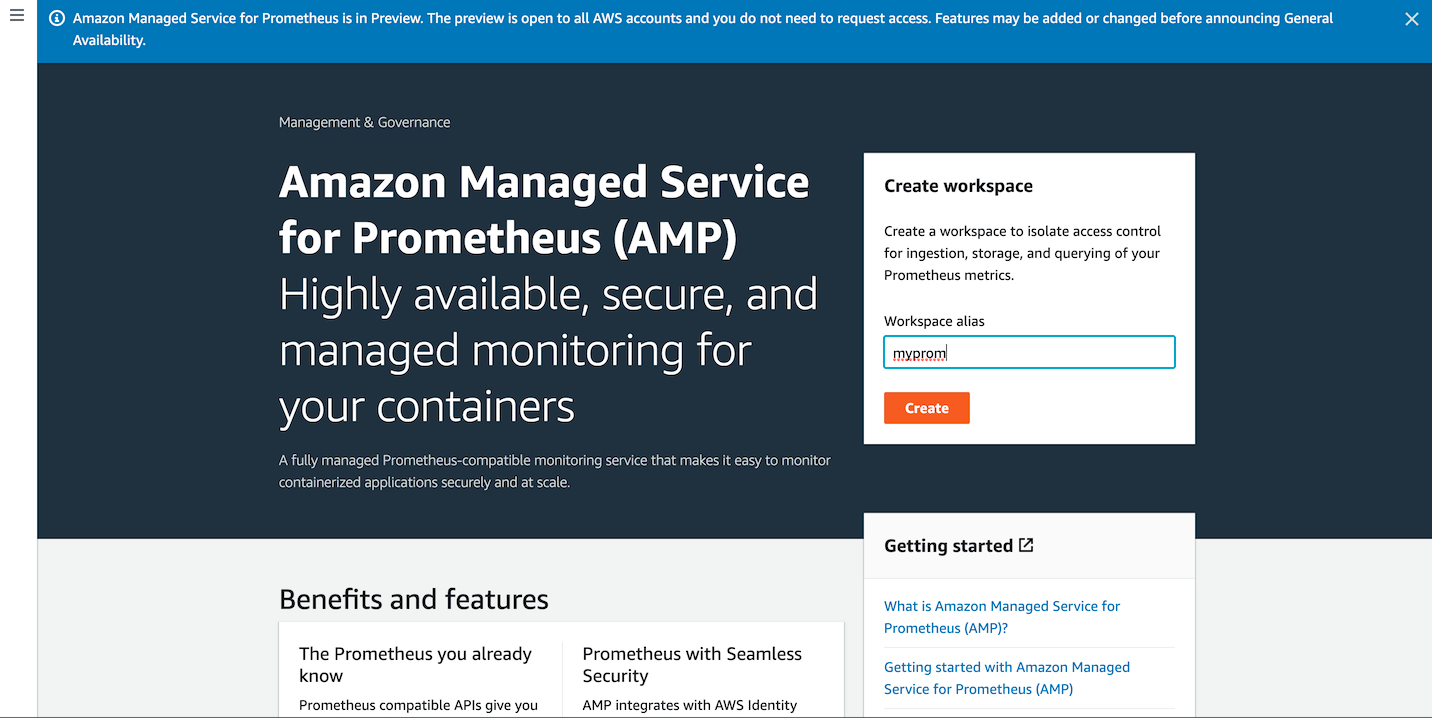 Amazon Managed Service for Prometheus 触ってみた #AWS - Qiita