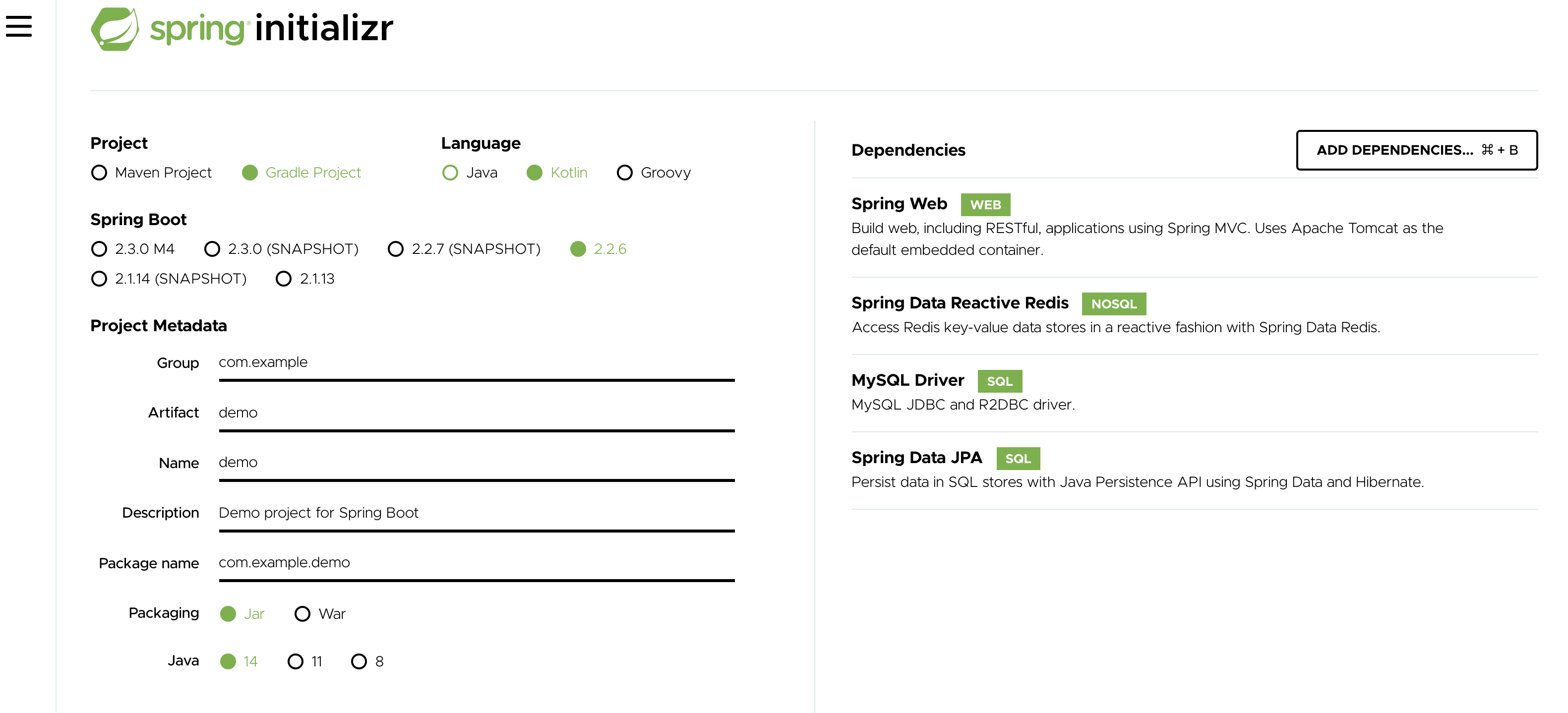 Kotlin Spring Bootでdbキャッシュをredisでやってみる Springboot Qiita