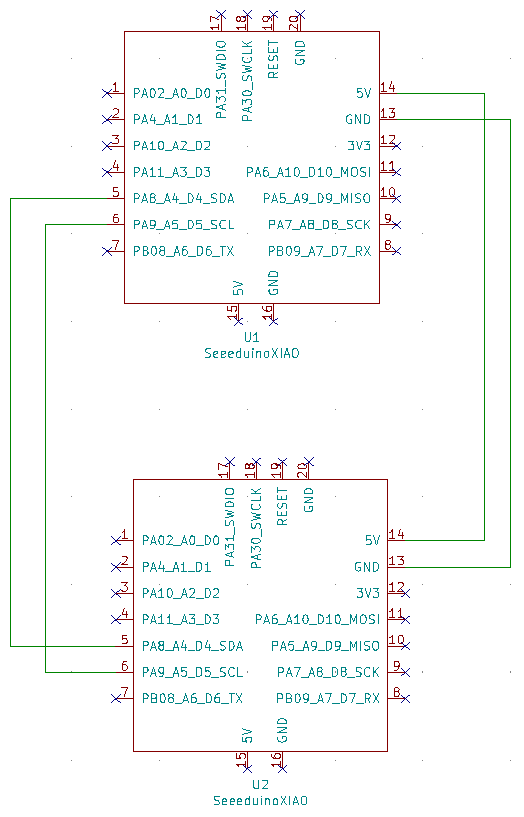 Seeeduino Xiao 同士をi2cで接続 Arduino Qiita 