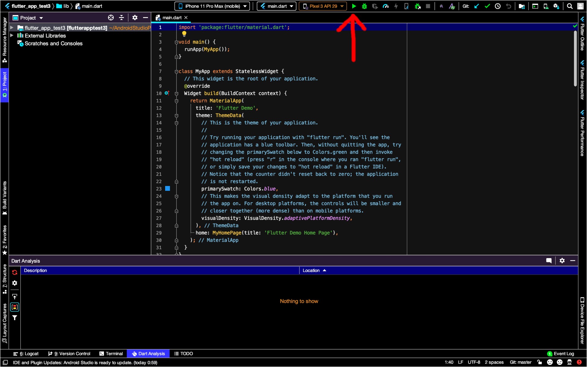Flutterのホットリロード #AndroidStudio - Qiita