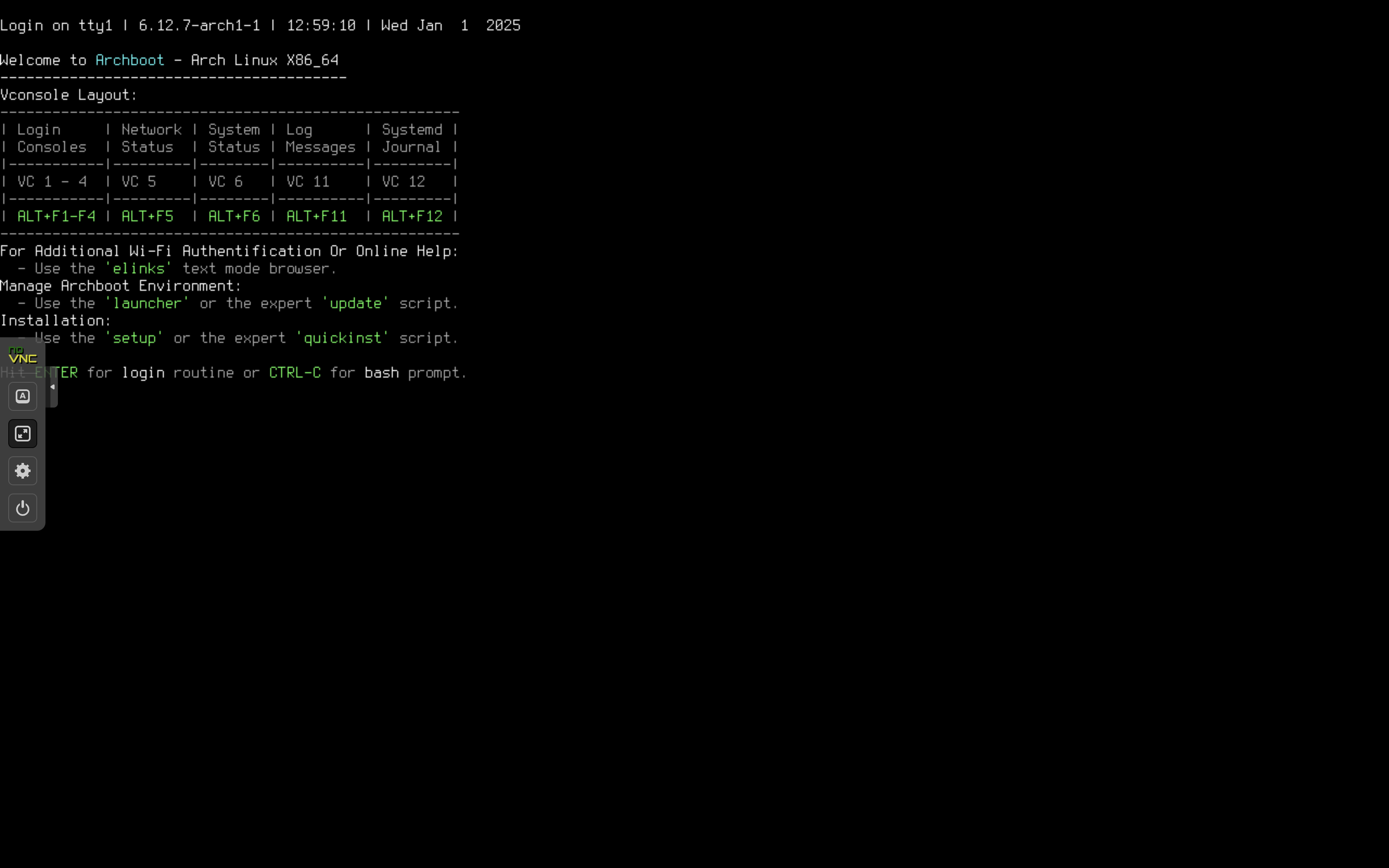ProxmoxにArch LinuxのVMをたてるまで #archLinux - Qiita