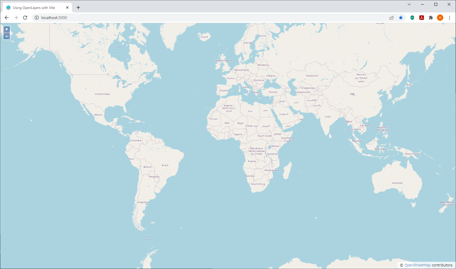 Viteでビルドしたopenlayersで地理院地図を表示する Javascript Qiita 