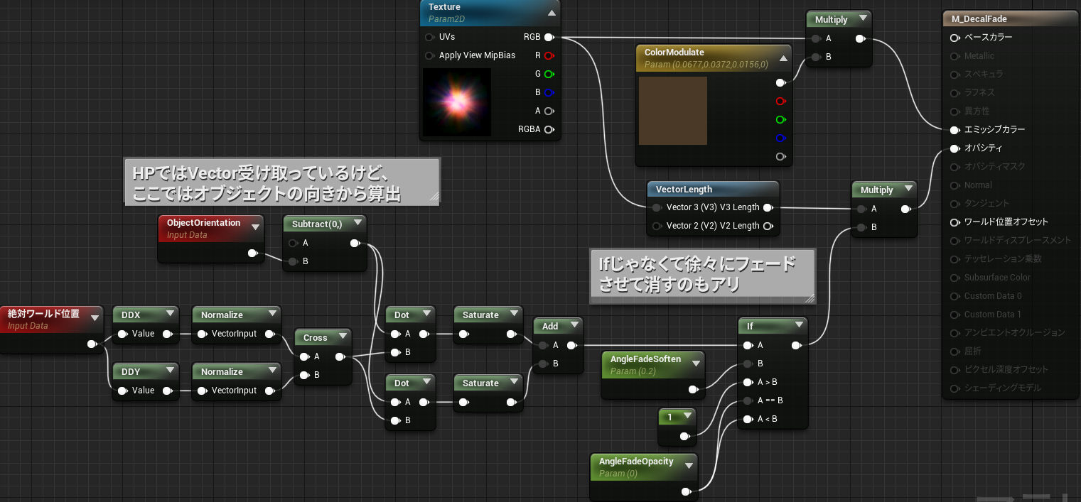 [UE4] Decalの延びを何とかしたい #UnrealEngine4 - Qiita