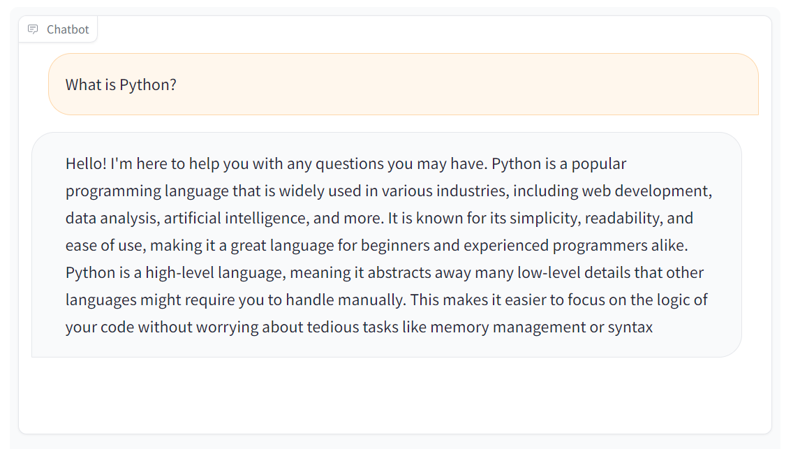 gradio ChatIterfaceとllama-cpp-pythonで、Llama2との対話型チャットボットを作成する #Python - Qiita