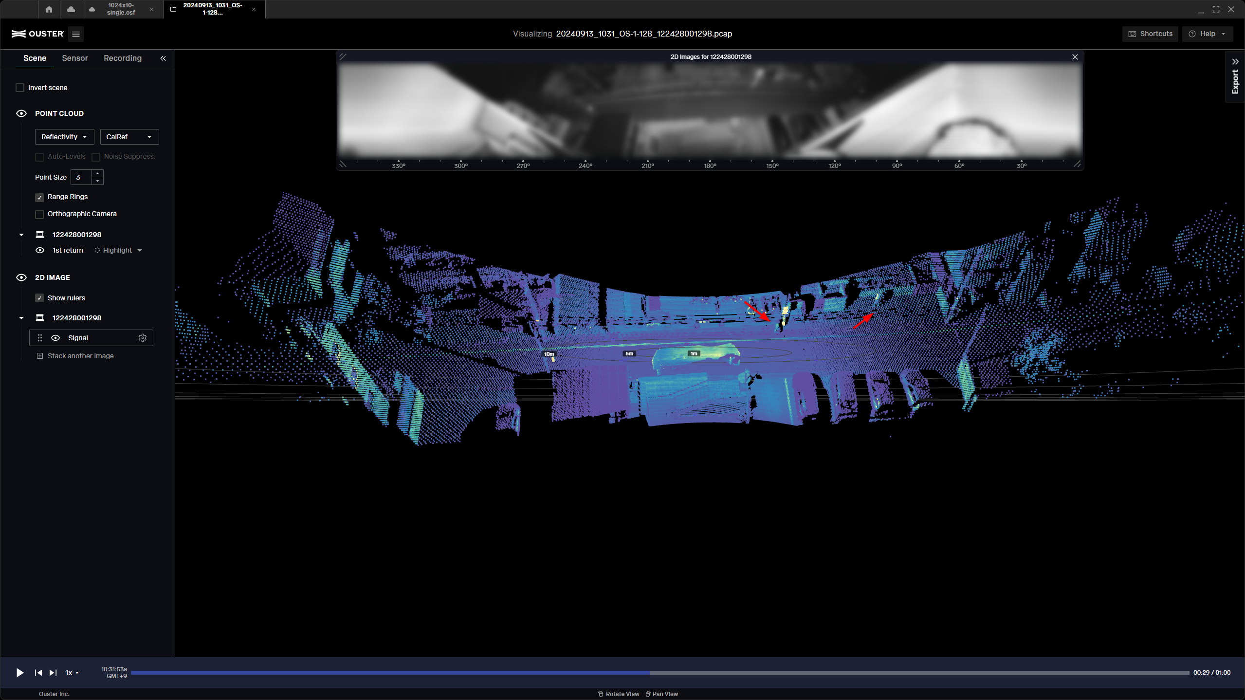 TouchDesigner で Ouster の Lidar を使う: Ouster TOP #PointCloud - Qiita