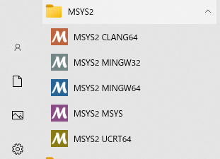 MSYS2 にある複数環境、C++ アプリ開発 #clang++ - Qiita