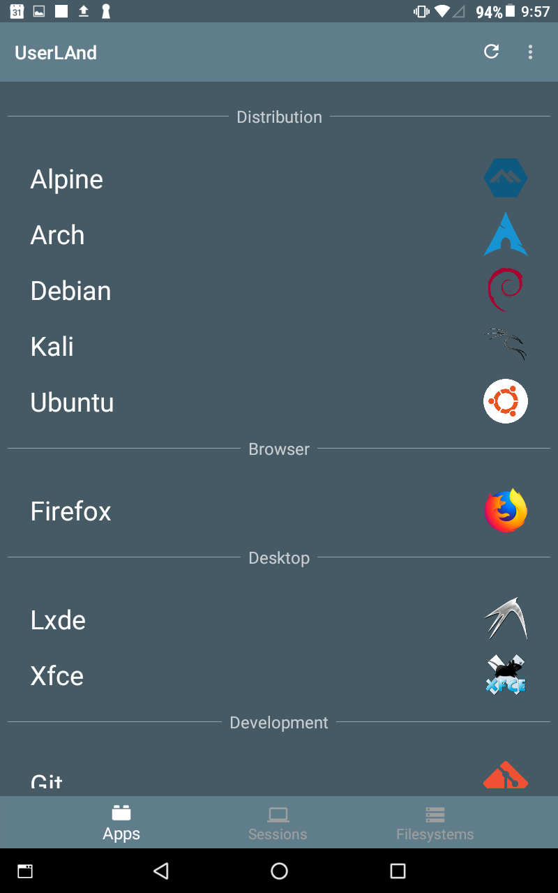 [やってみた][Android]UserLAndを使用したUbuntu環境の構築 #UserLand - Qiita