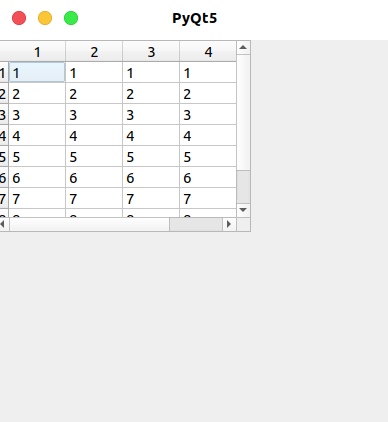 QTableWidget 使い方まとめ (PyQt5/Qt Creator C++) #QtCreator - Qiita