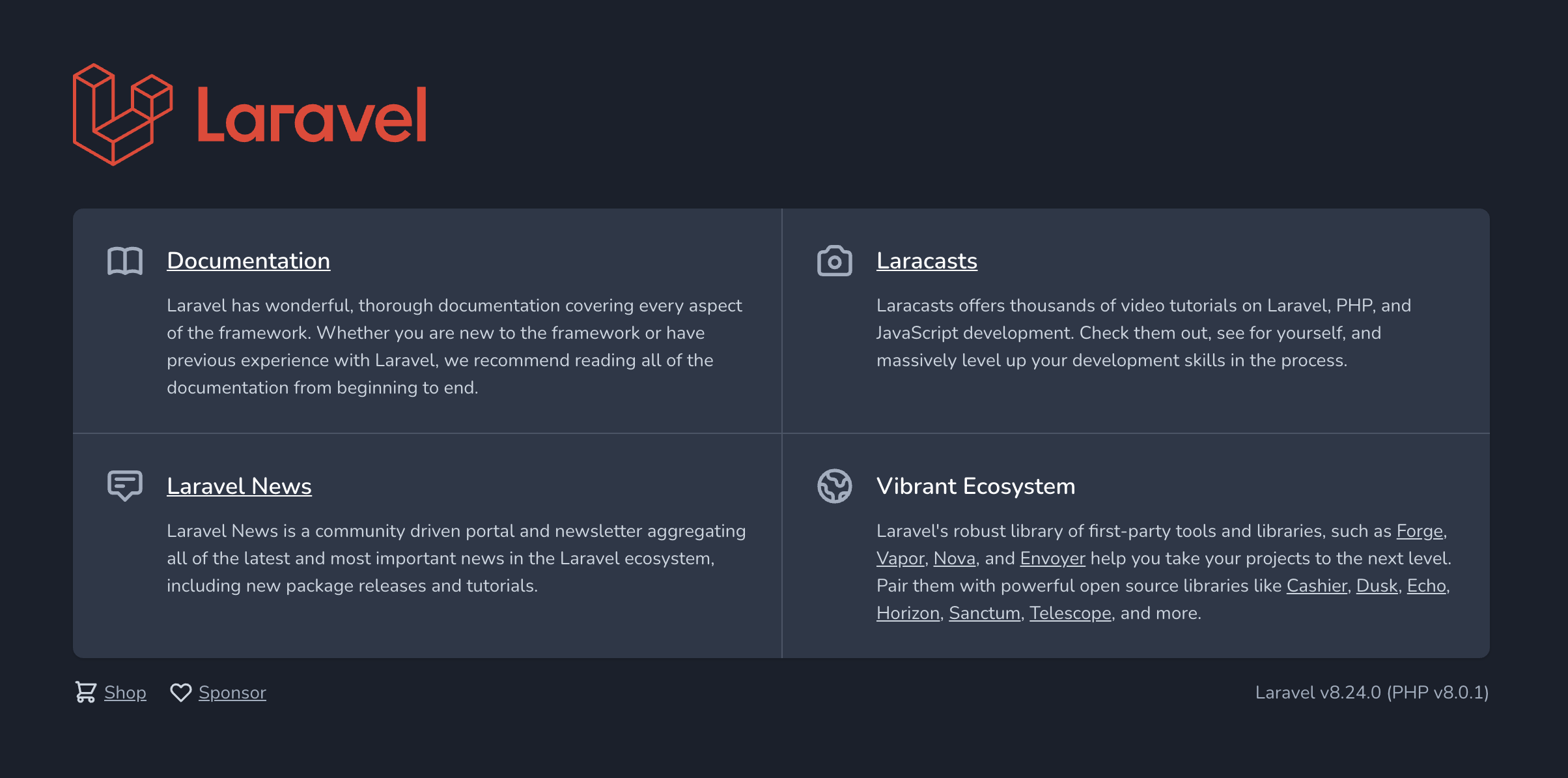 Laravel Environment Building And Tutorial Using 9to5tutorial