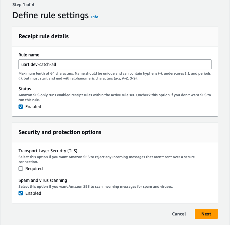 [AWS] SES(Simple Email Service)でメールを受信する - お試し編 #ses - Qiita