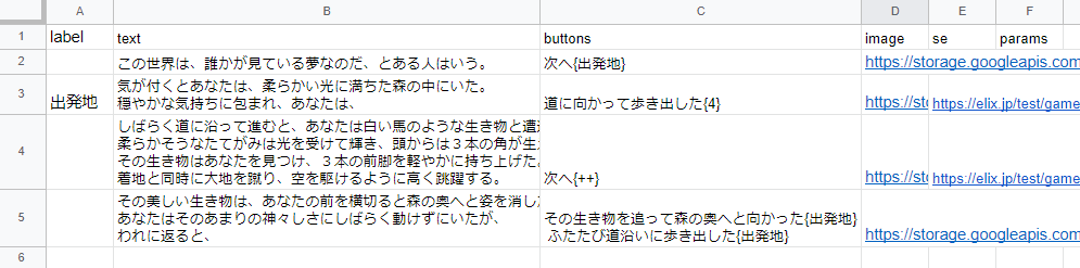 Google Spreadsheet でゲームブックを作る #JavaScript - Qiita