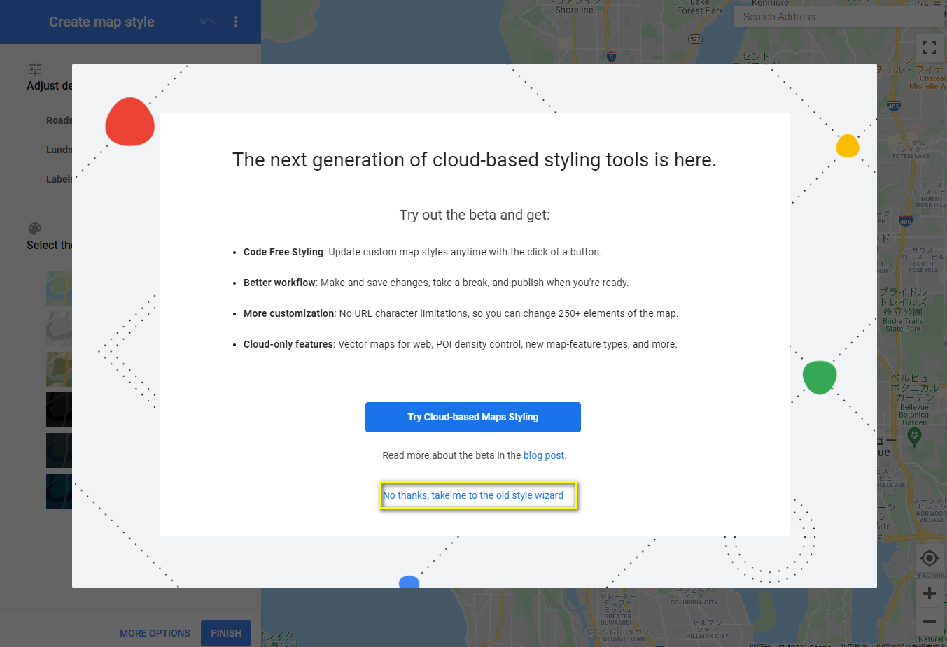 Google Maps で白地図を取得する（1） #GoogleMapsAPI - Qiita