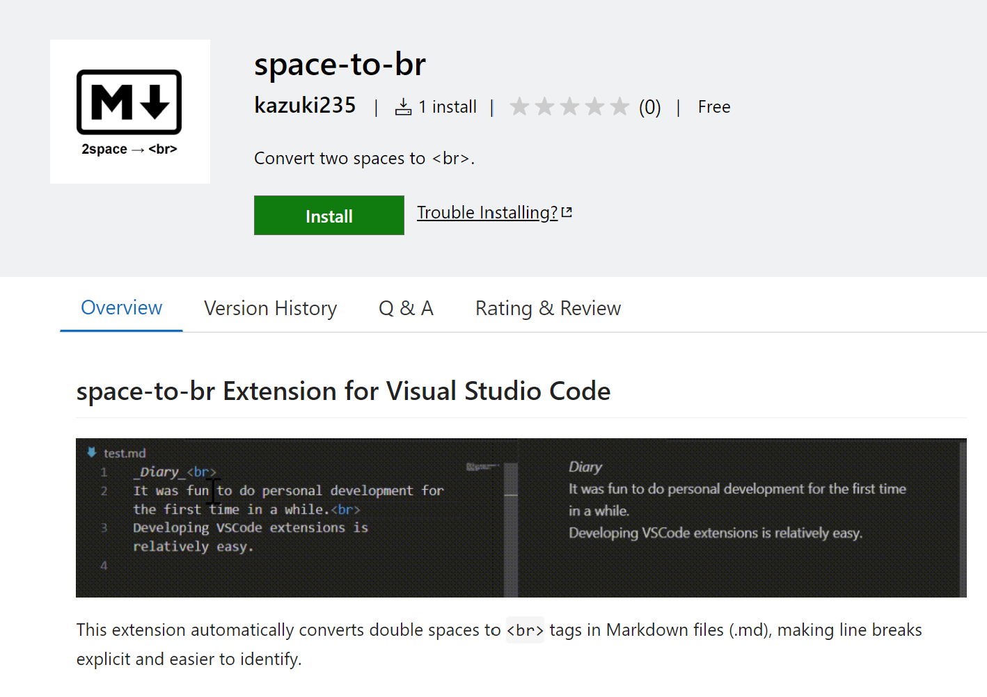 自作したVScode の拡張機能の README にGIF動画を載せる方法 #VSCode - Qiita