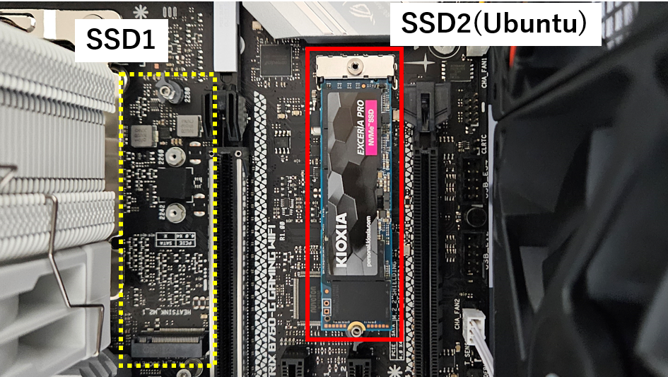 自作PCにSSDを増設してWindowsとUbuntuをデュアルブートしてみた #GPU - Qiita