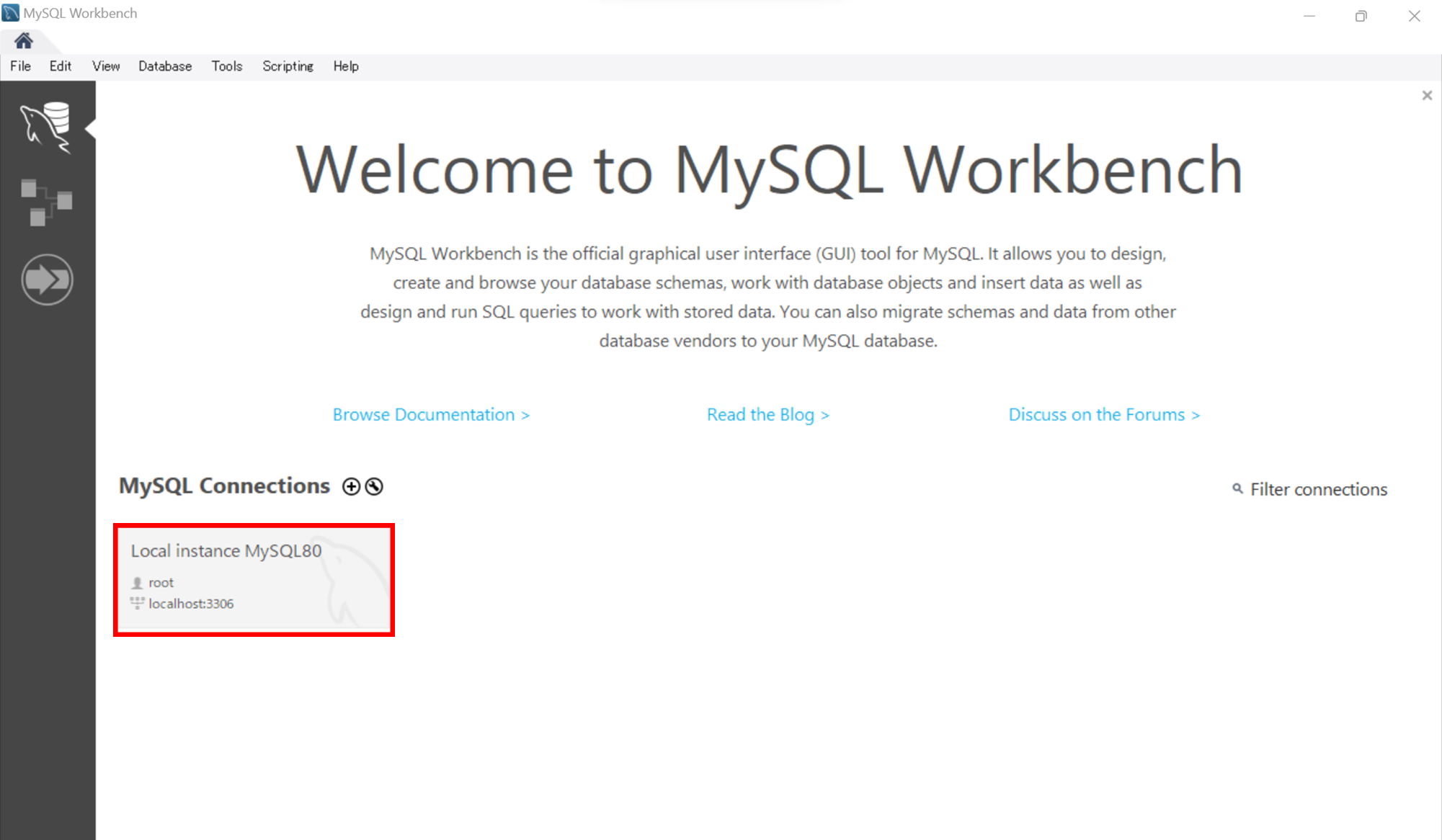 Mysqlでテーブルを作成する Mysqlworkbench Qiita