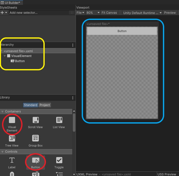 Unityの最新UIシステム「UI Toolkit」でランタイムUIを作成する方法まとめ #チュートリアル - Qiita