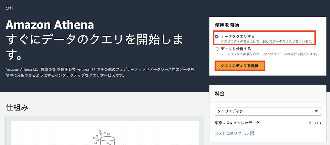 【AWS】Amazon Athena 使い方まとめ #Python - Qiita