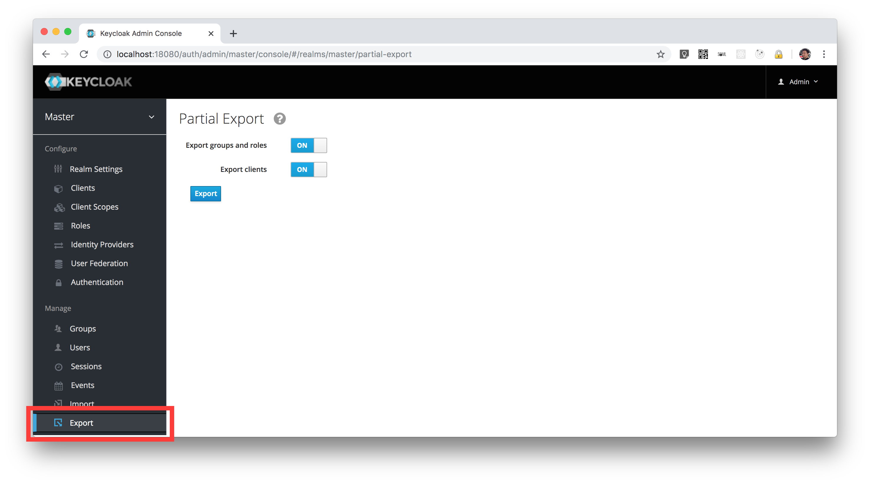 Keycloakの設定をファイルから読み込む #Docker - Qiita