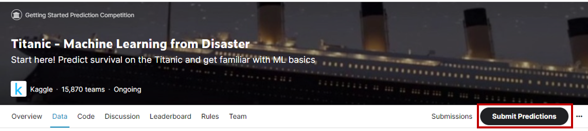 【Python】初学者がハンズオンでKaggleへ挑戦した #Python - Qiita