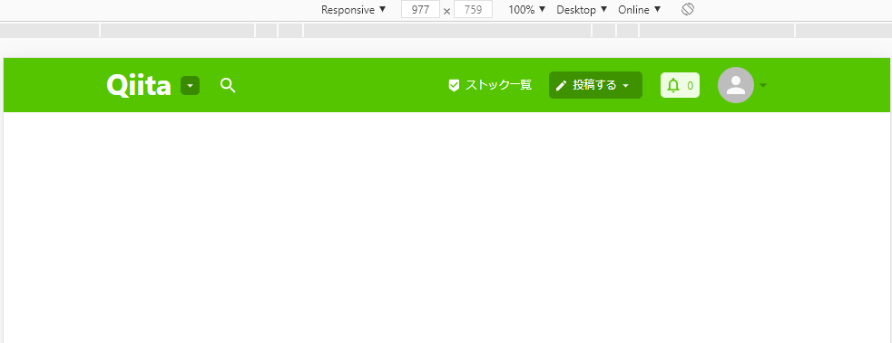 流行りのreactを使ってレスポンシブなqiitaヘッダーを作成してみる。 Material Ui Qiita 