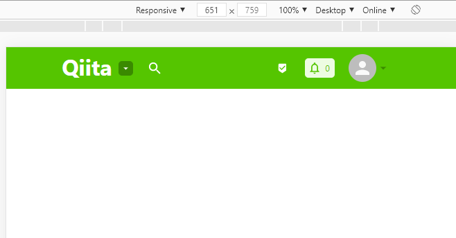 流行りのreactを使ってレスポンシブなqiitaヘッダーを作成してみる。 Material Ui Qiita 
