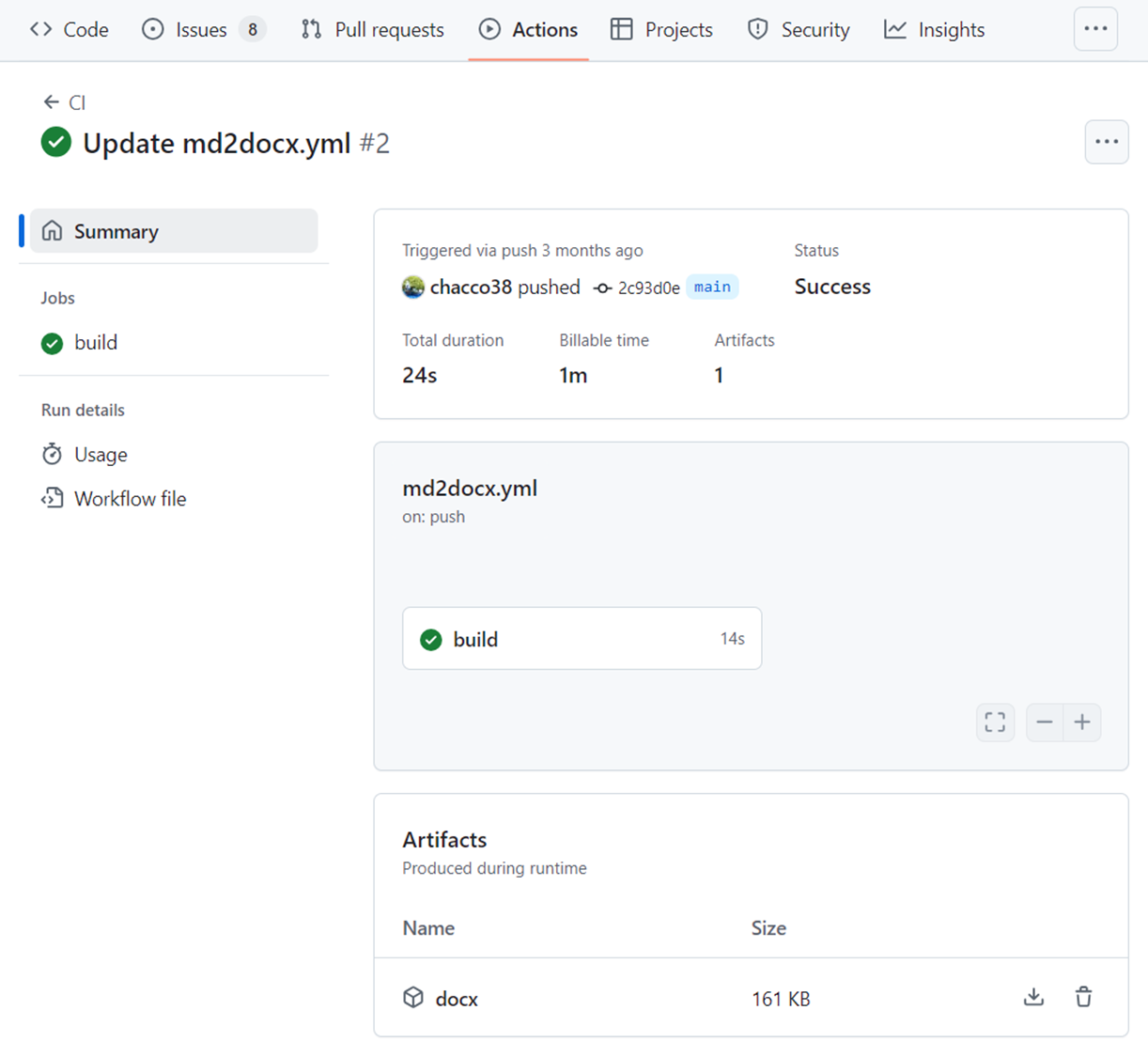 Word形式でお願いします！と言われたのでMarkdownで管理するドキュメントをdocxにサクッと変換してみた #GitHub - Qiita