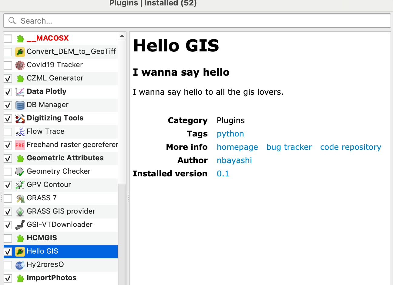 QGISプラグイン作成でつまづいた時に参考になるといいな #QGIS - Qiita
