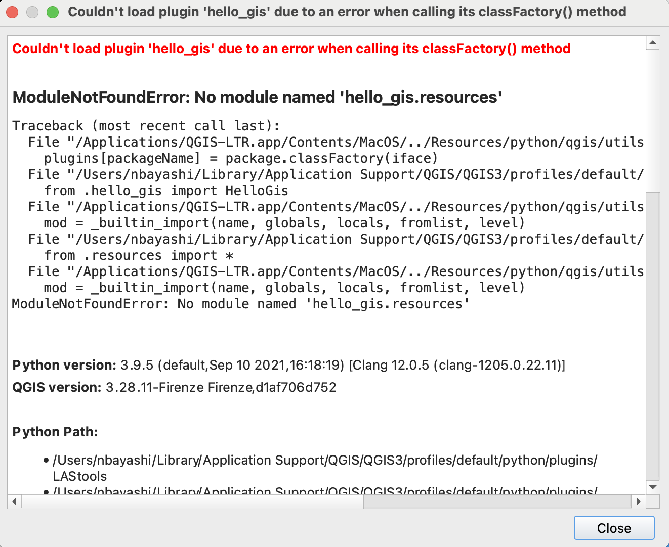 QGISプラグイン作成でつまづいた時に参考になるといいな #QGIS - Qiita
