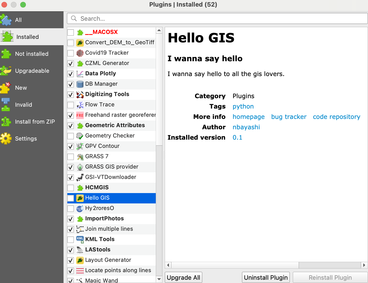 QGISプラグイン作成でつまづいた時に参考になるといいな #QGIS - Qiita