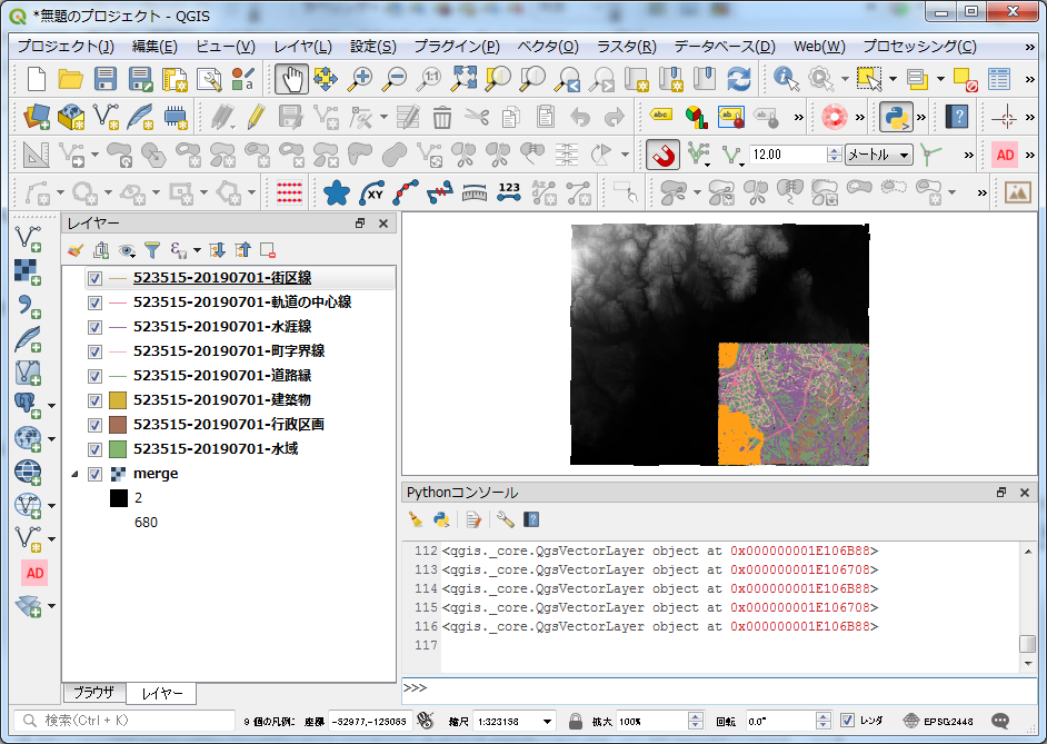 Arc GISに追加されているshapefileをQGISに（またはその逆） #Python - Qiita