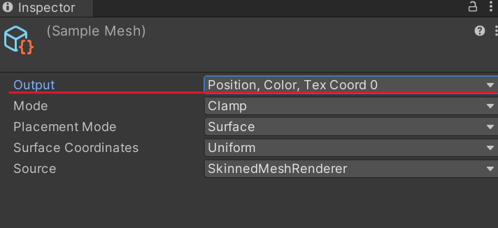 【Unity】VFX GraphでSkinned Meshからサンプリングする #Unity - Qiita