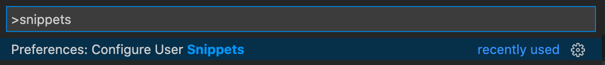 VSCodeのUser Snippetを活用しよう！ #snippets - Qiita