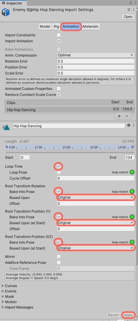 [Unity]MixamoのアニメーションをUnityに取り込んで動きが変だった時の対処方法 #Unity - Qiita