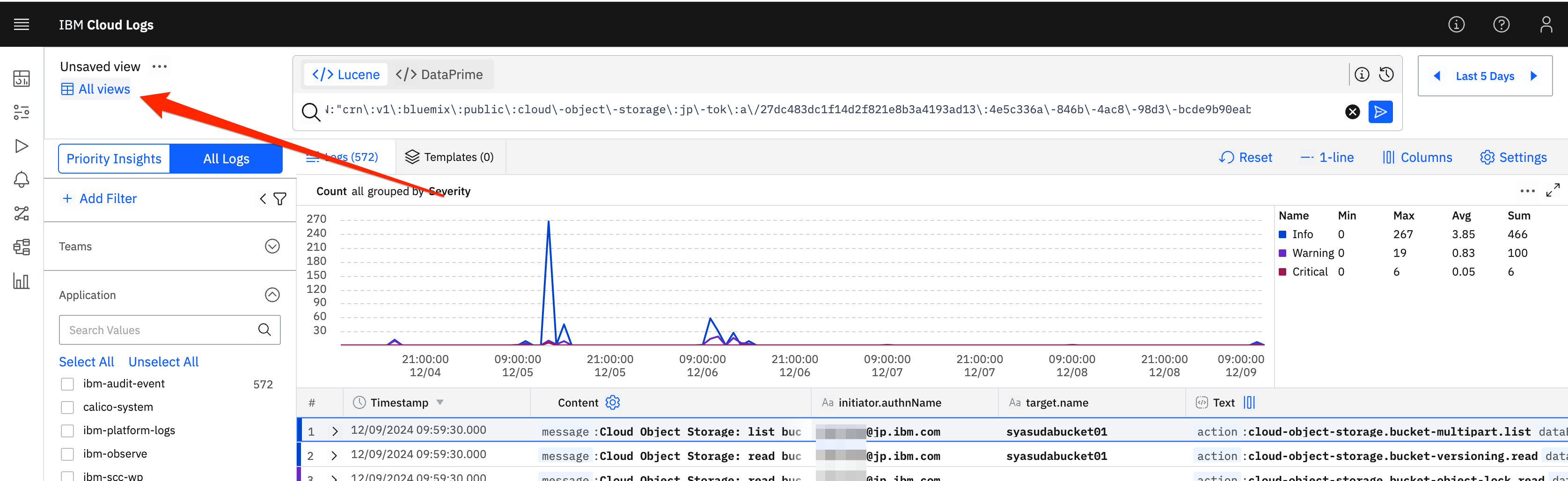IBM Cloud: Cloud Logsでのログの探し方（きほんのき） #ibmcloud - Qiita