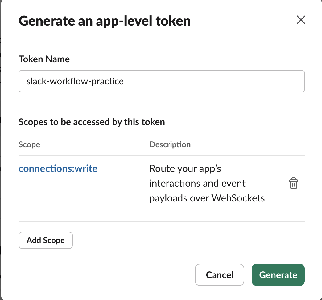 [入門]BoltとPythonを使ってSlack Appをローカル上で実行しよう！ #Docker - Qiita