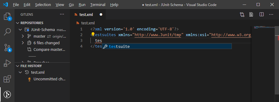 VS CodeでXMLのスキーマ検証 #VSCode - Qiita