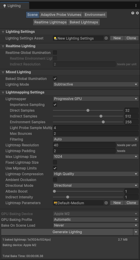 Unity6でAdaptive Probe Volumesを使ってみる #Unity - Qiita